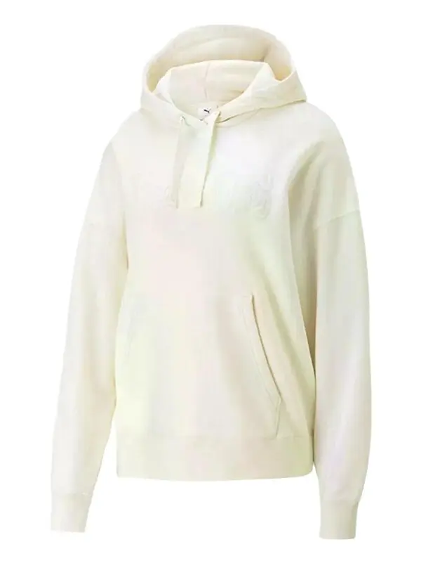 PUMA Hoodie Sweatshirt - White