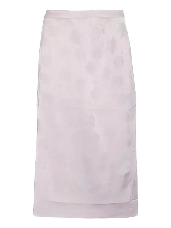 Remain Birger Christensen Jacquard Midi Skirt - Pink