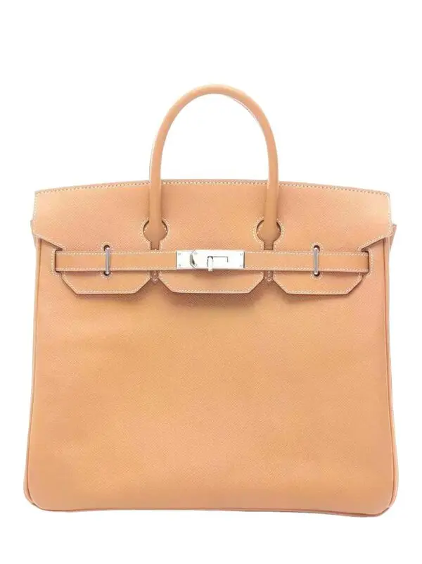 Hermès 2007 Epsom Hac Birkin Retourne 32 Handbag - Brown