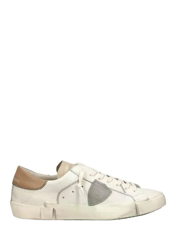 Philippe Model Prsx Lace-up Sneakers - Neutrals
