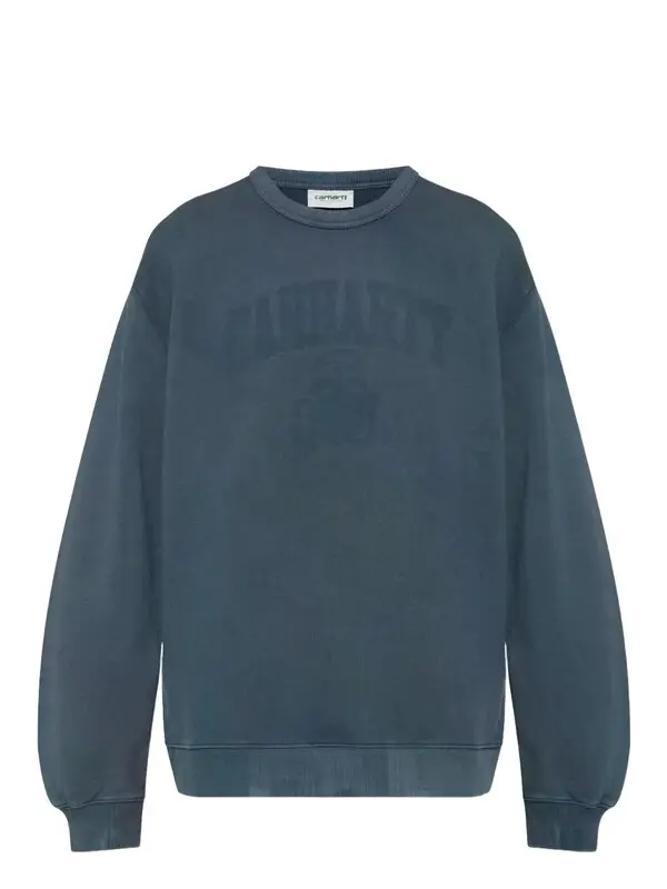 Carhartt Work In Progress Graphic Long-sleeve Sweater - Blue