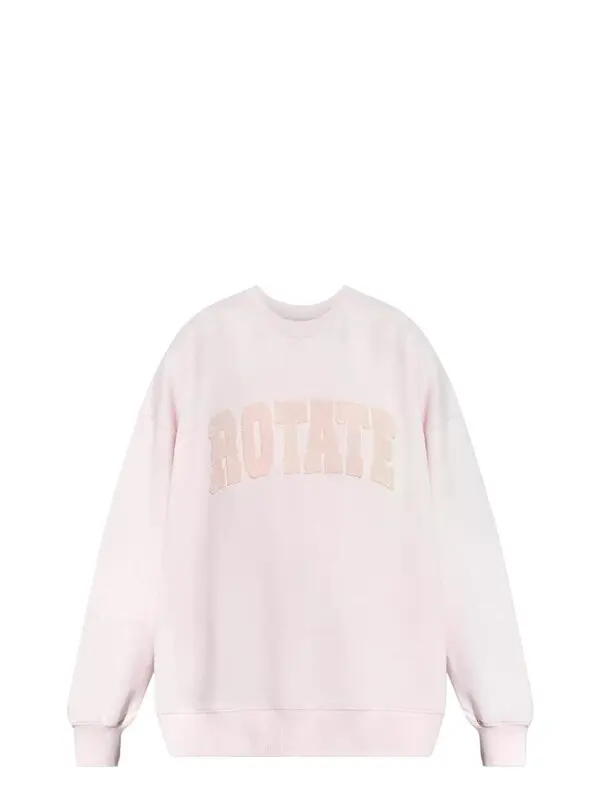 Remain Birger Christensen Logo-appliqué Sweatshirt - Pink