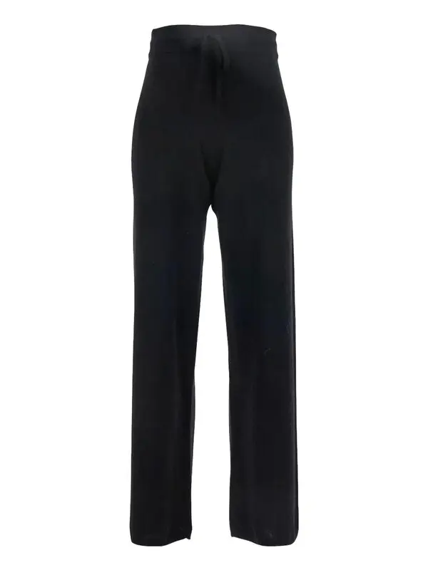 SOLOCASCMIR Drawstring-waist Trousers - Black