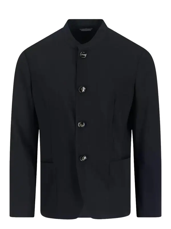 Giorgio Armani Button-up Jacket - Black