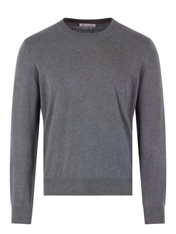 Brunello Cucinelli Crew-neck Sweater - Grey
