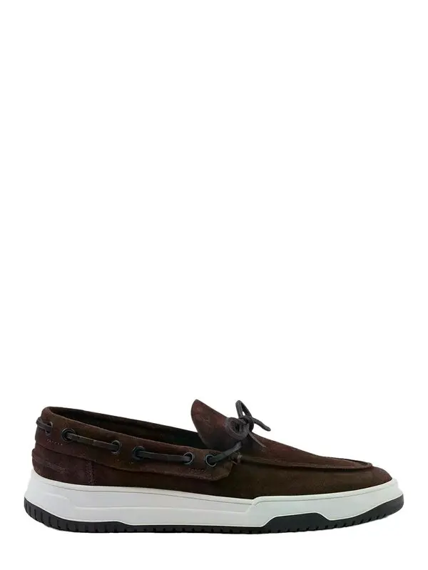 Paul & Shark Suede Loafers - Brown