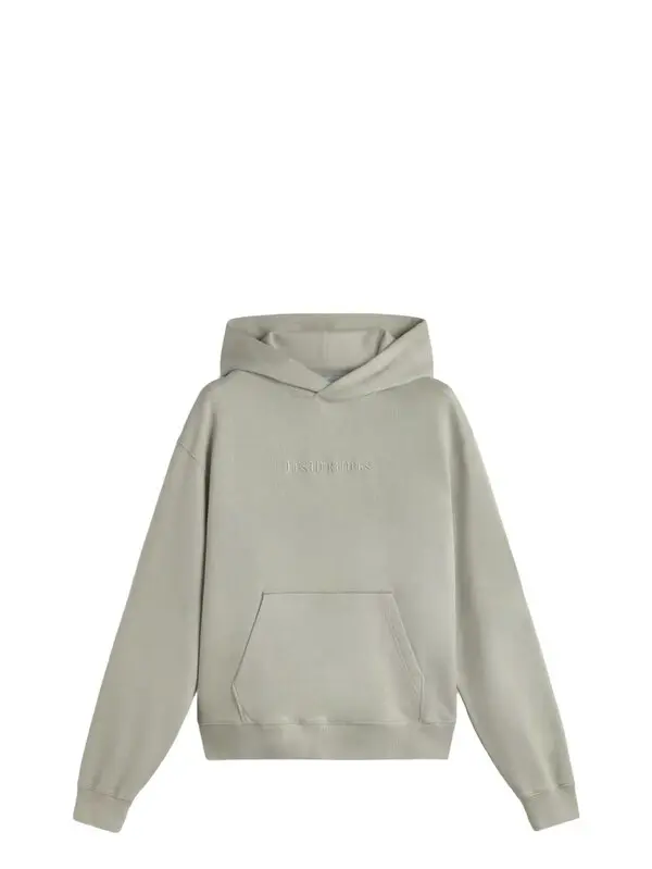 LES HÉRITIERS Logo Hooded Sweatshirt - Neutrals