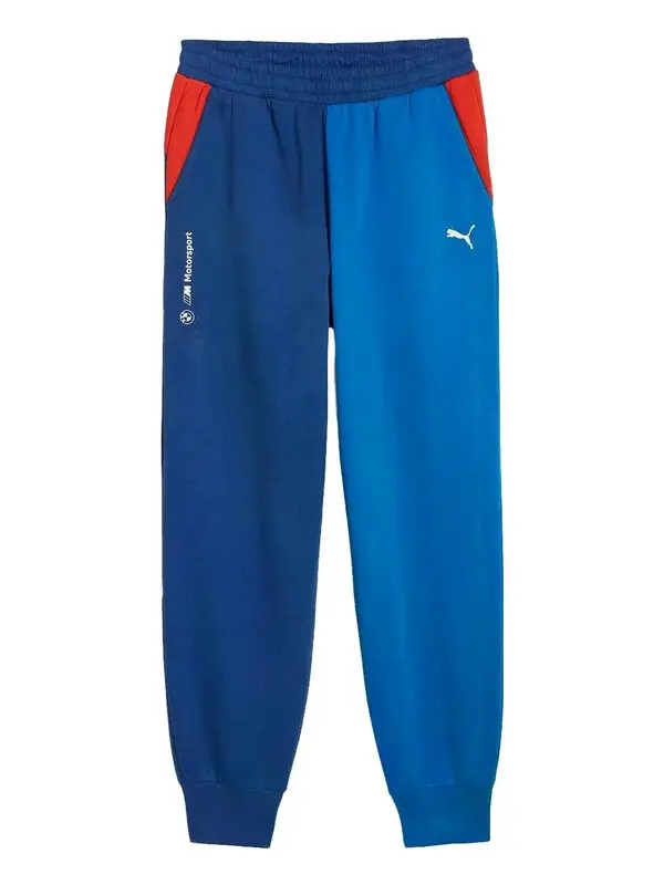 PUMA X Bmw Motorsport Colourblock Logo Trousers - Blue