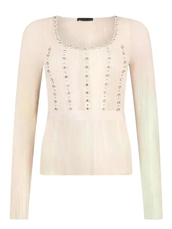 Liu Jo Round-neck Sweater - Neutrals