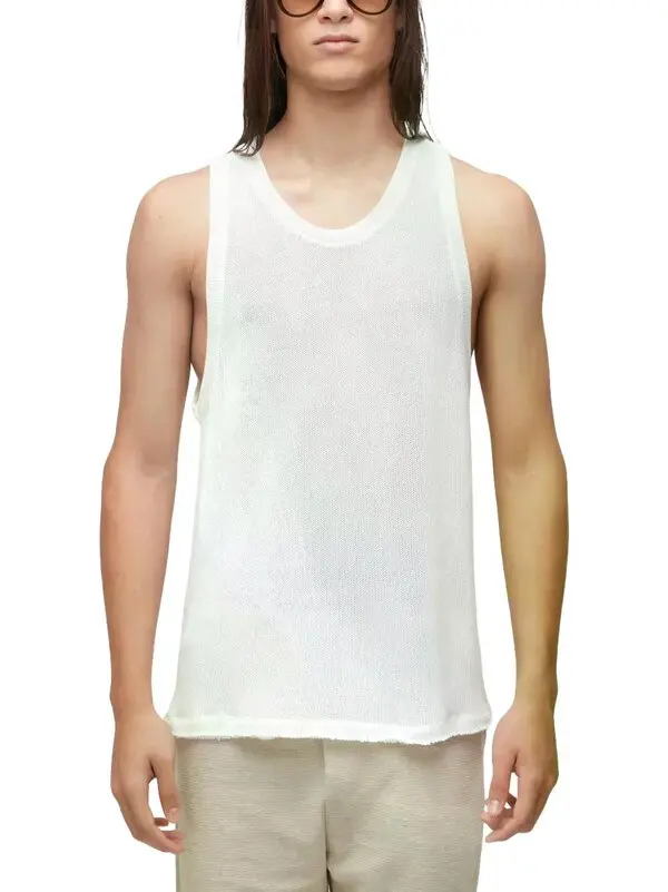 OSKLEN Sleeveless Vest - White