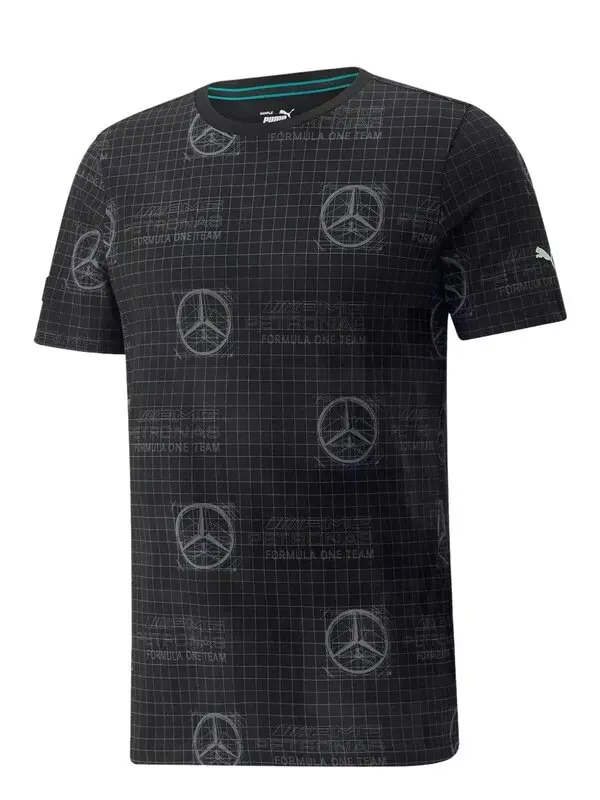 PUMA Mapf1 Mercedes Logo T-shirt - Black