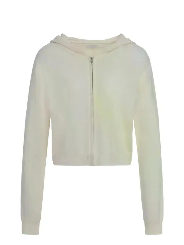 Sablyn Candace Knitted Full-zip Hoodie - Neutrals
