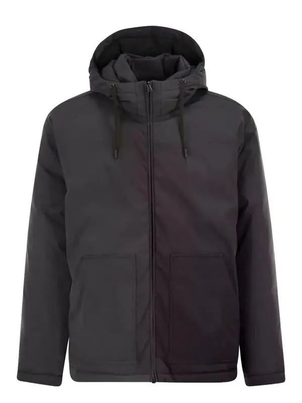 Herno Zip-up Hooded Jacket - Grey