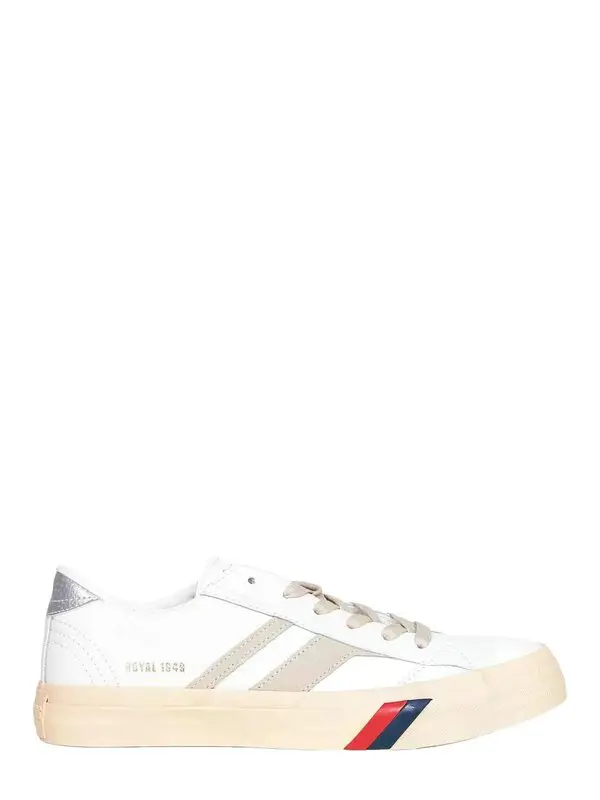 PRO-KEDS 1949 Royal Classic Striped Sneakers - White