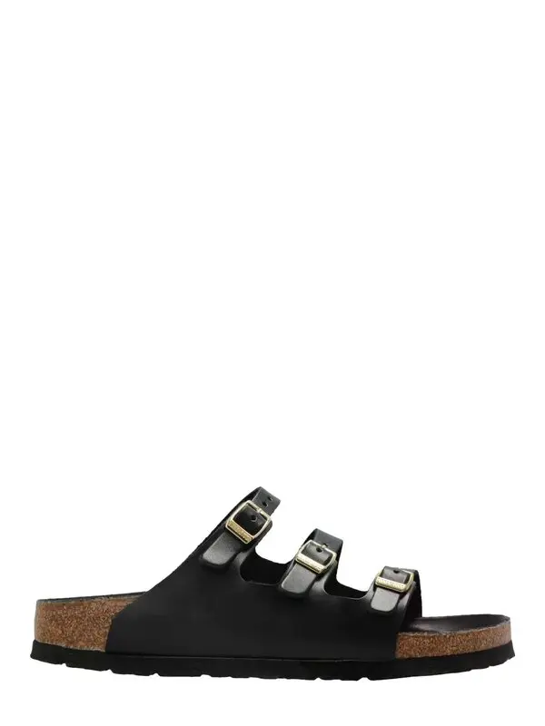 BIRKENSTOCK Florida D-buckle Exquisite Sandals - Black