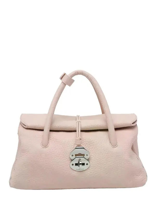 ZANELLATO Dott Studded Top-handle Tote - Neutrals