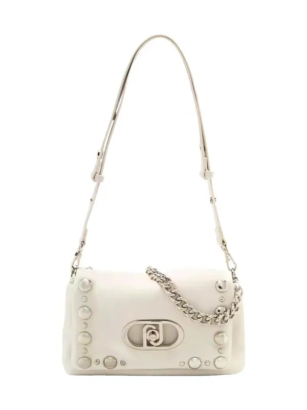 Liu Jo Lapuffy Medium Shoulder Bag - White