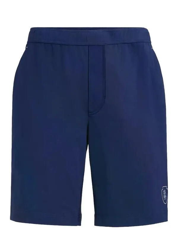 Brunello Cucinelli Panelled Shorts - Blue