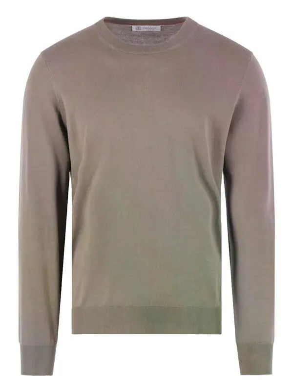 Brunello Cucinelli Crew-neck Knitwear Sweater - Brown