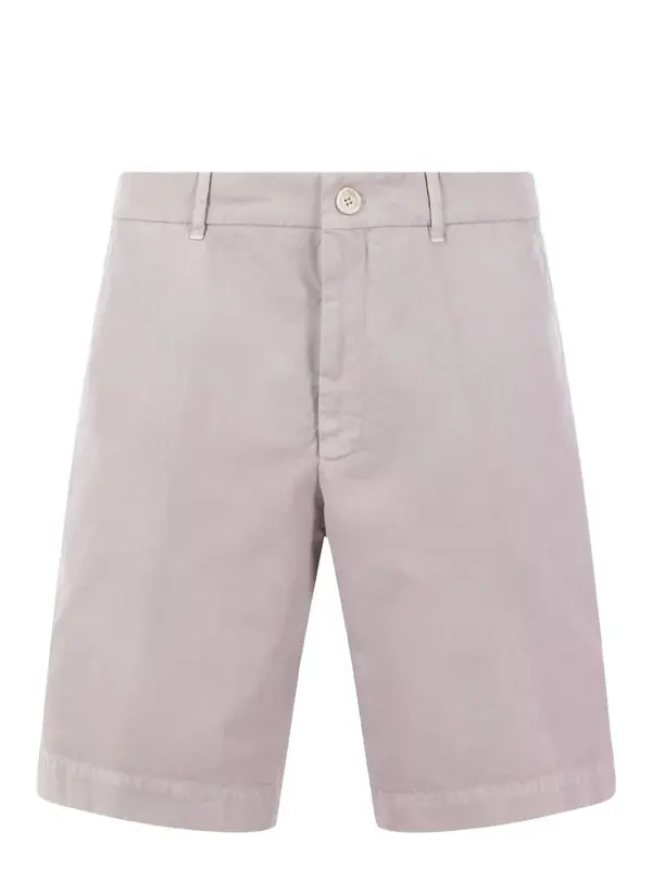 Brunello Cucinelli Button Shorts - Neutrals
