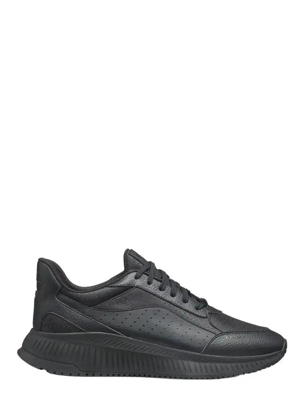 BOSS Panelled Sneakers - Black