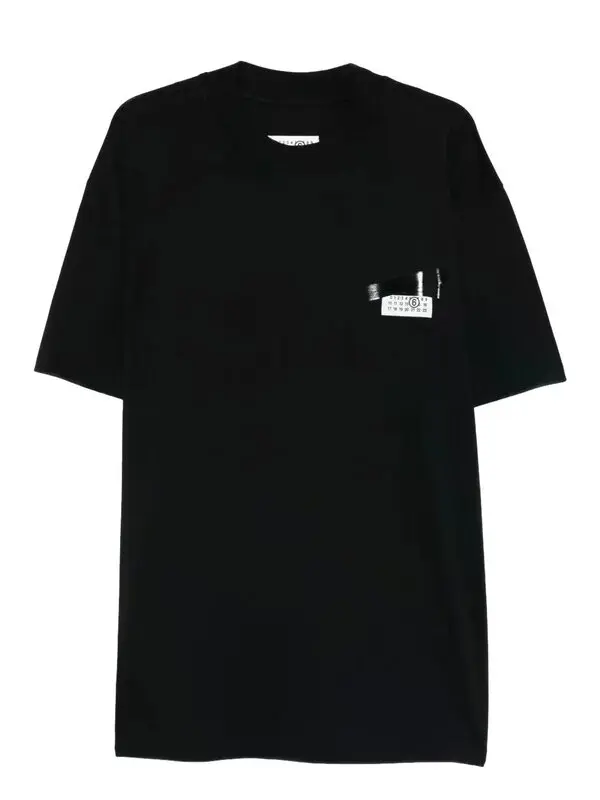 MAISON MARGIELA Graphic-print T-shirt - Black