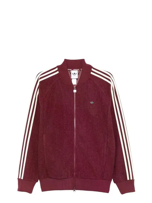 Adidas Zip-up Sweatshirt - Red