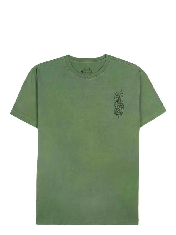 OSKLEN Outline Sahort-sleeve T-shirt - Green