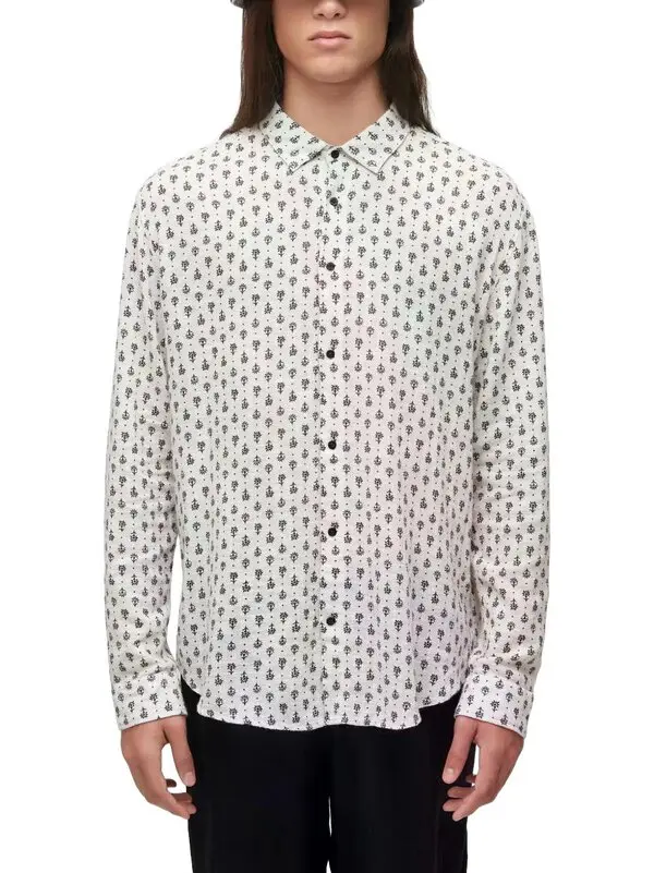 OSKLEN Bloom Floral-print Shirt - White