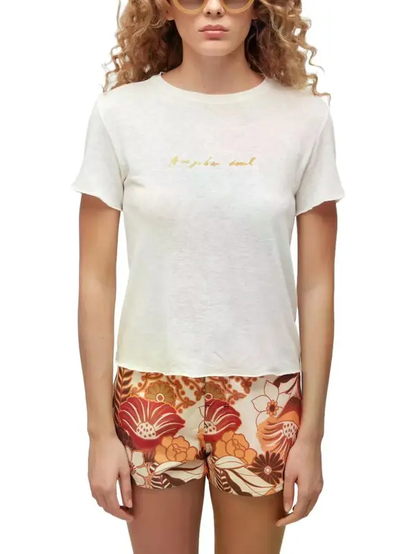 OSKLEN Brazilian Soul T-shirt - Neutrals