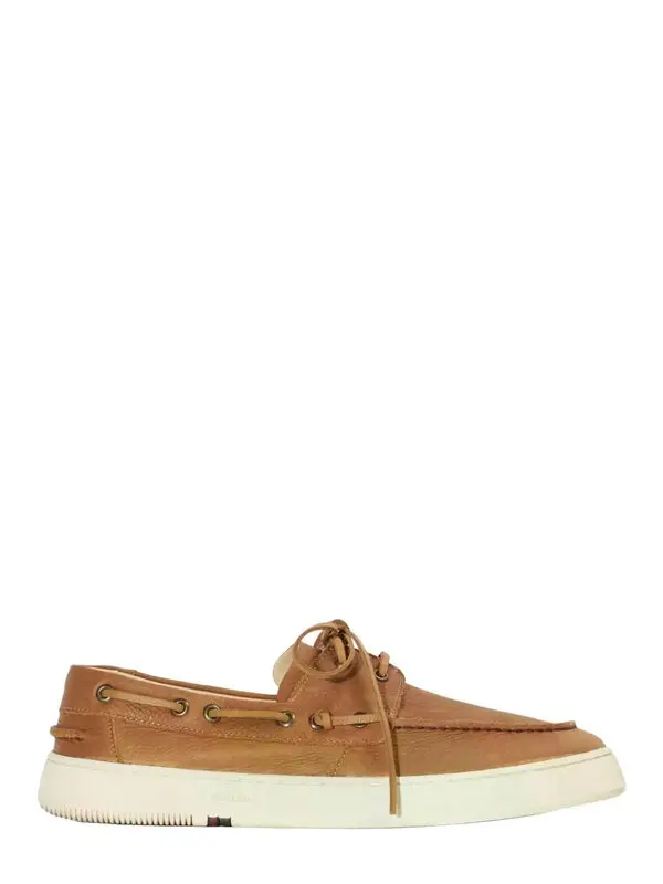 OSKLEN Soho Dockside Leather Boat Shoes - Brown