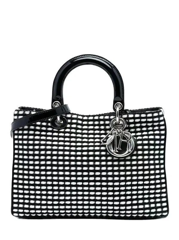 Dior 2016 Medium Diorissimo Satchel - Black