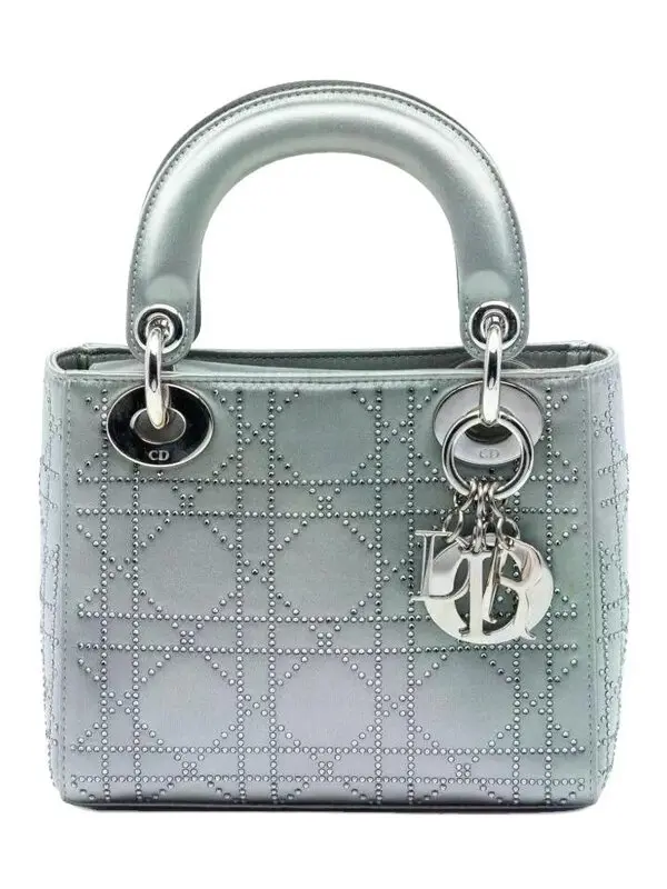 Dior 2010 Mini Lady Satchel - Grey