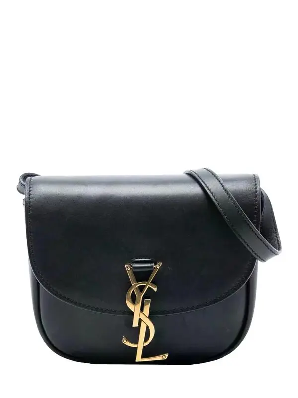 Saint Laurent 2022 Small Monogram Kaia Crossbody Bag - Black