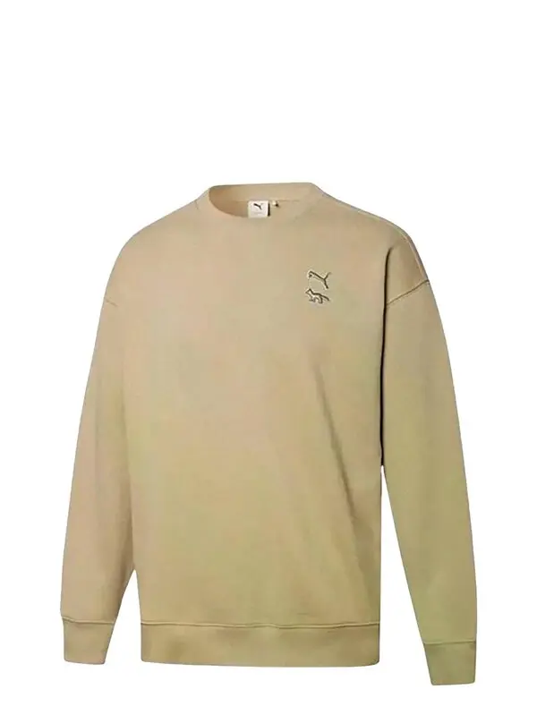 PUMA X Maison Kitsune Crew-neck Sweatshirt - Neutrals