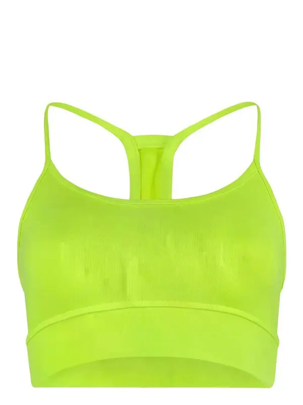 Electric & Rose Racer-back Tank Top - Green