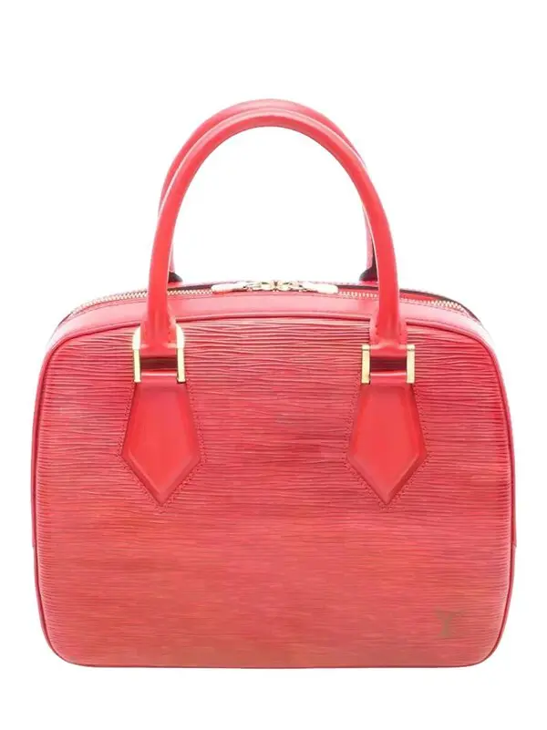 LOUIS VUITTON 2002 Epi Sablons Handbag - Red