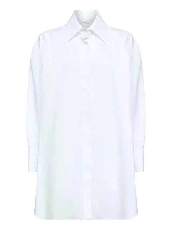Givenchy Buttoned Asymmetric Shirt - White