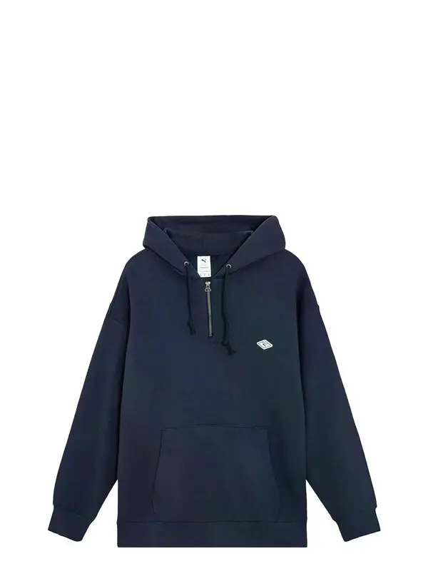 PUMA X Nanamica Half-zip Hoodie - Blue