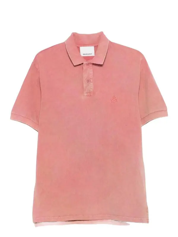 MARANT Button-fastening Polo Shirt - Pink