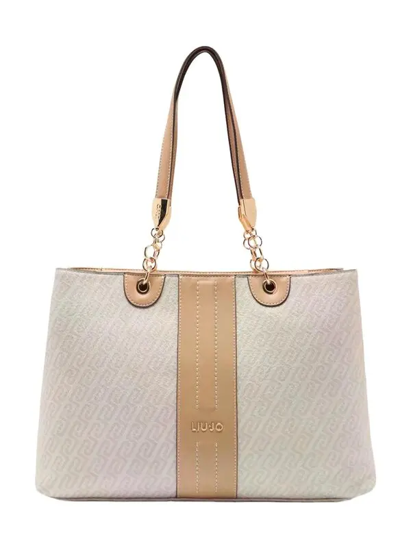 Liu Jo Monogram Tote Bag - Neutrals