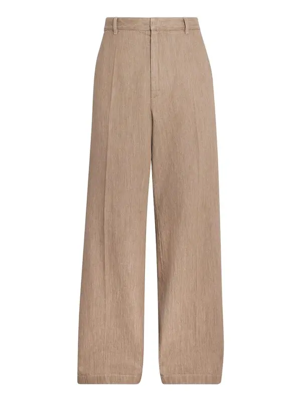 JIL SANDER Straight Tailored Jeans - Beige