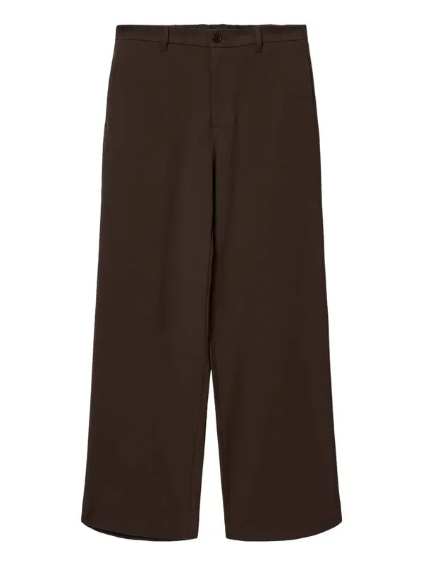 ALLSAINTS Halla Wide-leg Trousers - Brown