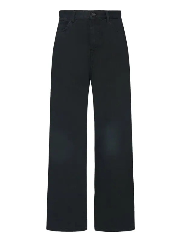 THE ROW Eglitta Wide-leg Jeans - Black