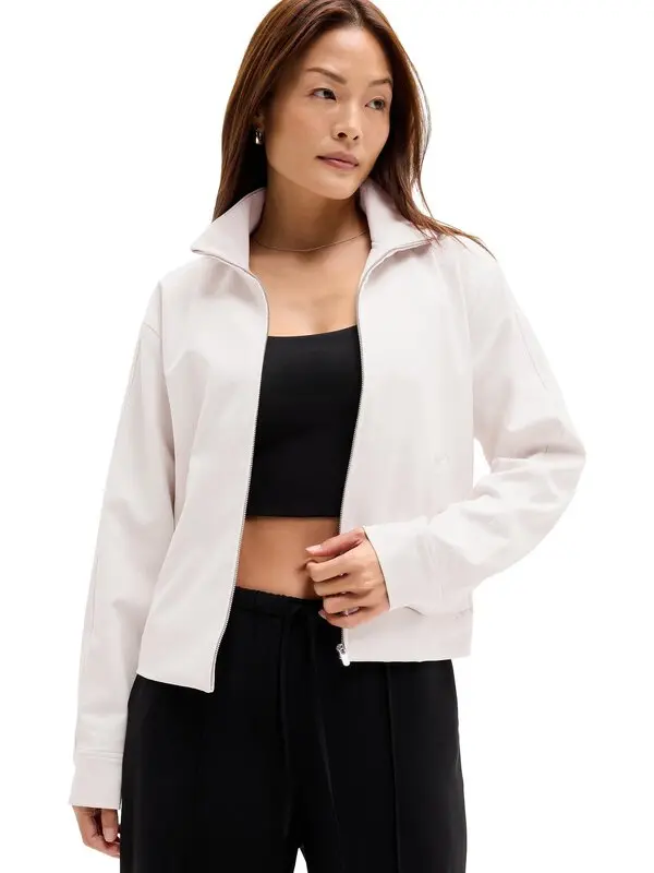 Athleta Relaxed Fit Primastretch Jacket - Bone