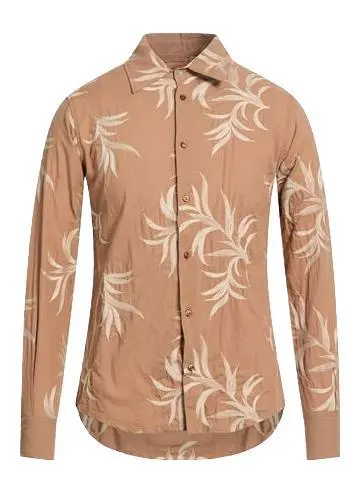EN AVANCE Shirt Camel Size Cotton - Beige