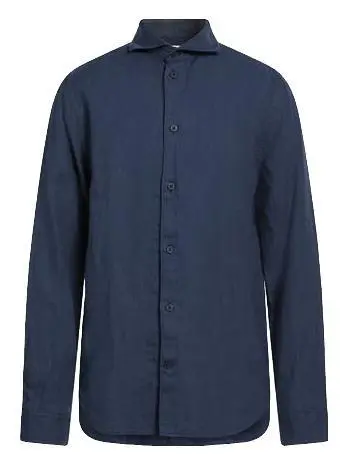 Nn07 Shirt Size Linen - Navy
