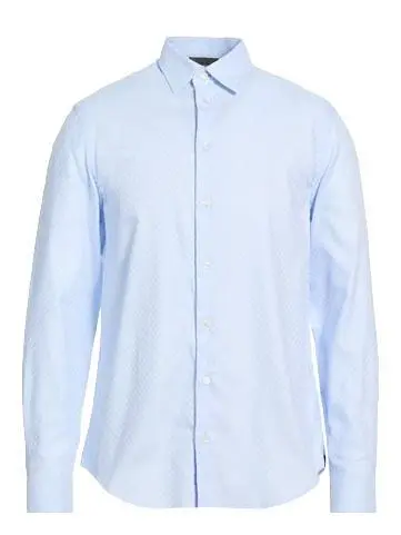 Emporio Armani Shirt Sky Size Cotton - Blue