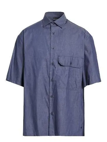 Emporio Armani Shirt Size Cotton - Blue