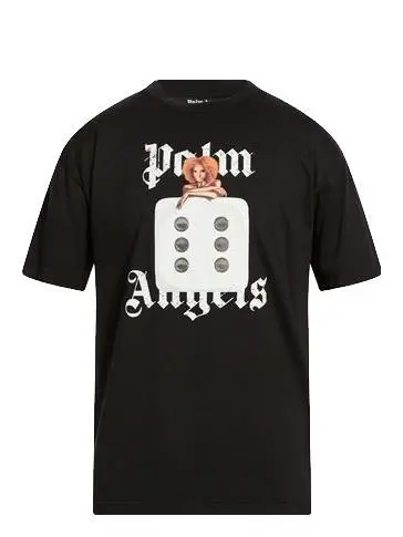 Palm Angels T-shirt Size Cotton - Black